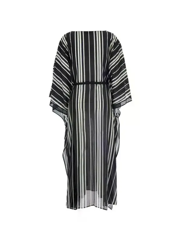 Tory Burch Belted Striped Caftan