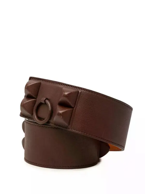 Hermès Collier De Chien Shadow Belt - Brown
