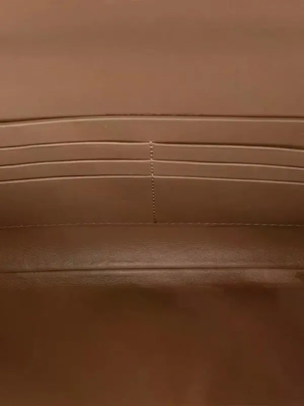 Bottega Veneta Lambskin Intrecciato Andiamo Clutch Bag