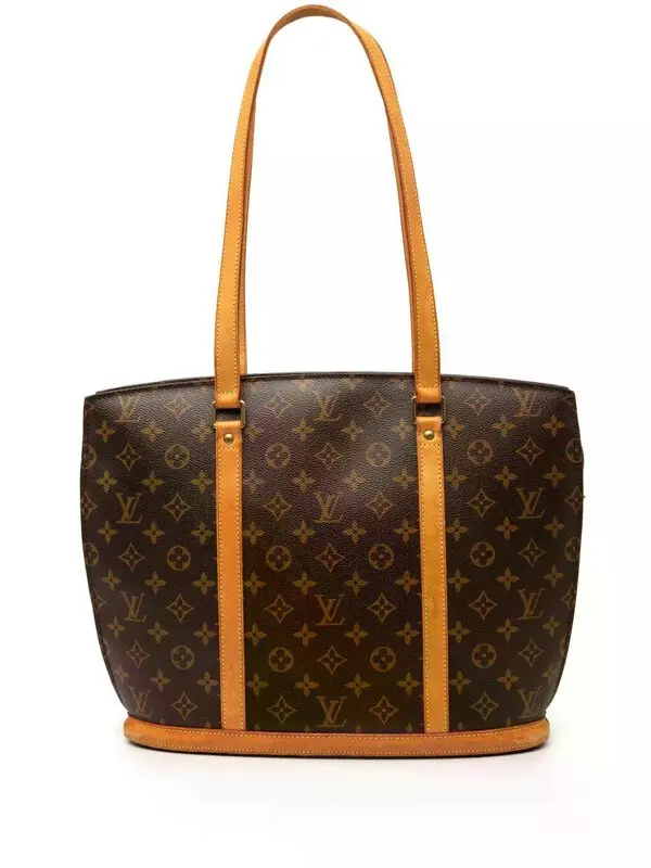 LOUIS VUITTON Monogram Babylone Tote Bag - Brown