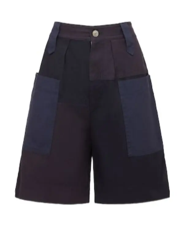 Isabel Marant Étoile Paneled Casual Shorts - Black