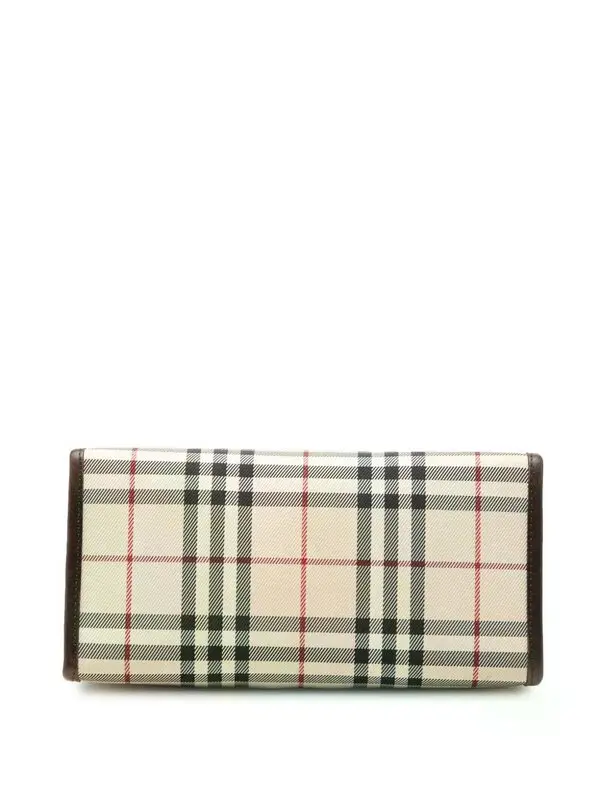 Burberry House Check Canvas Handbag
