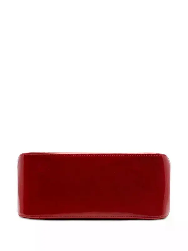 LOUIS VUITTON Monogram Vernis Rosewood Avenue Shoulder Bag - Red