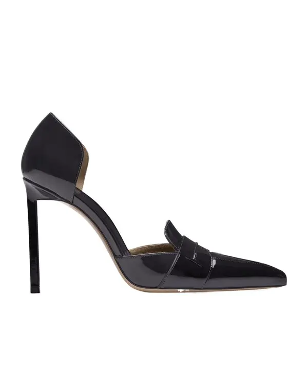 TOM FORD 105 Mm Eva Patent Leather D'orsay Pumps - Black