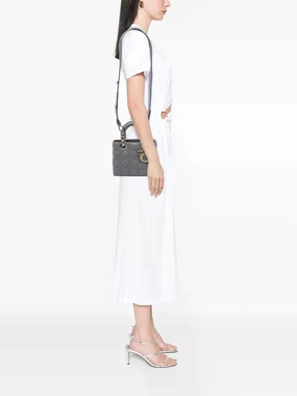 Dior Lambskin Cannage Lady Satchel
