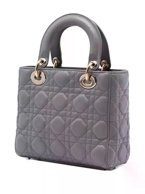 Dior Lambskin Cannage Lady Satchel
