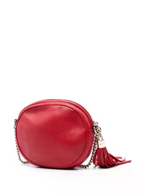 Gucci Soho Chain Crossbody Bag - Red