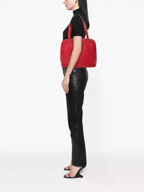 LOUIS VUITTON Epi Lussac Shoulder Bag - Red