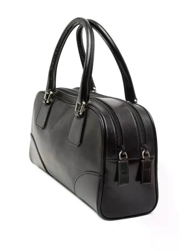 Prada Soft Calf Bowling Bag Handbag