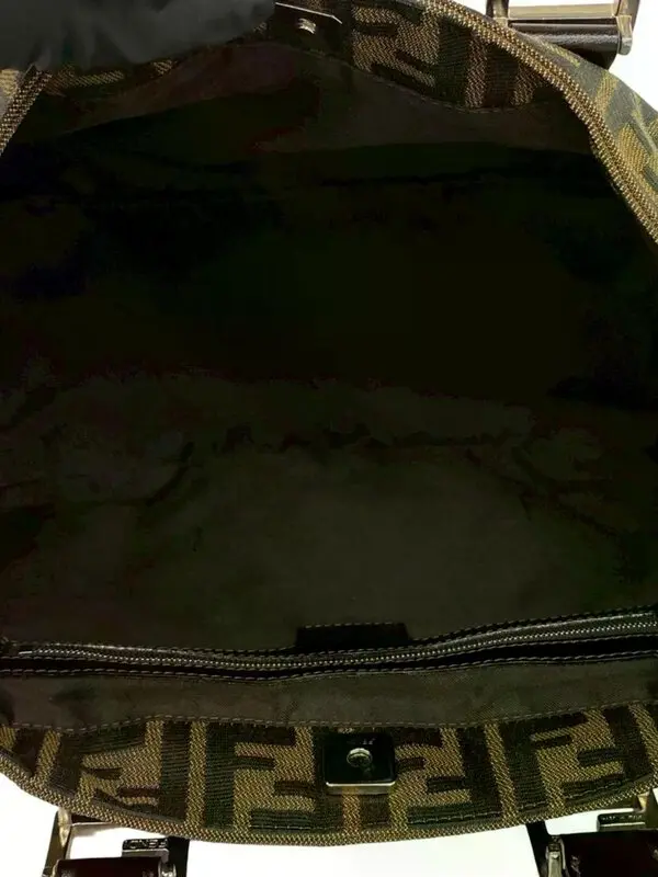 Fendi Zucca Canvas Twins Tote Bag