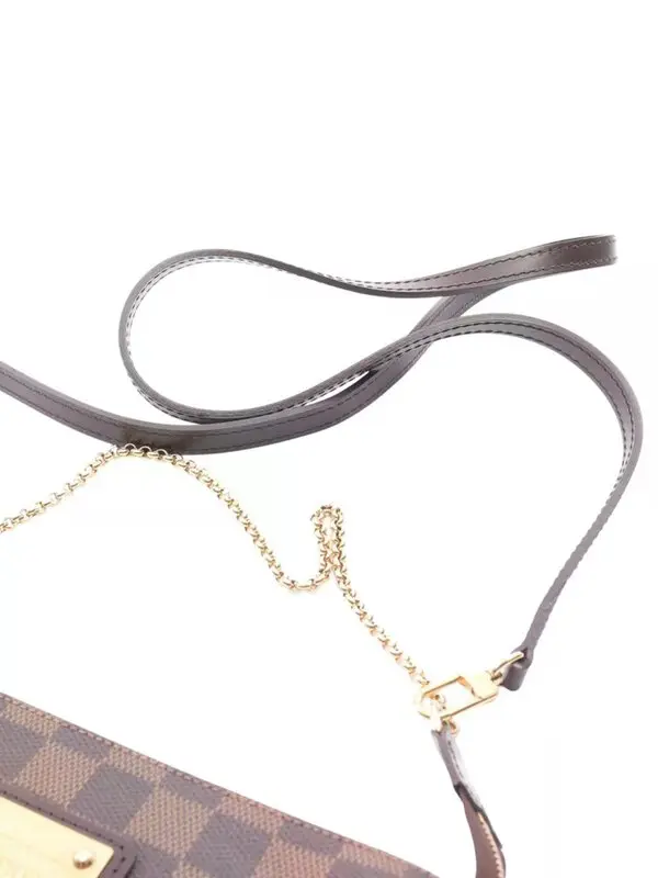 LOUIS VUITTON Damier Ebene Eva Satchel