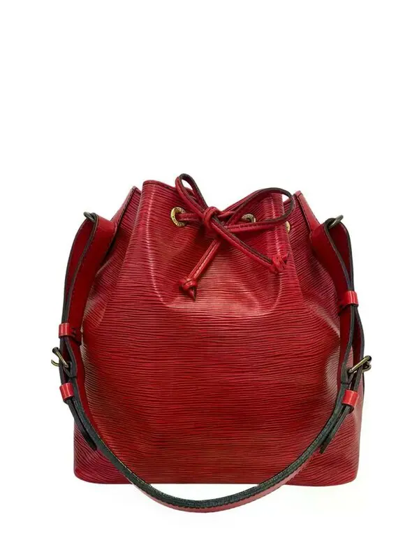 LOUIS VUITTON Epi Petit Noe Bucket Bag - Red