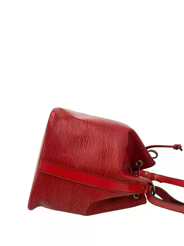 LOUIS VUITTON Epi Petit Noe Bucket Bag - Red