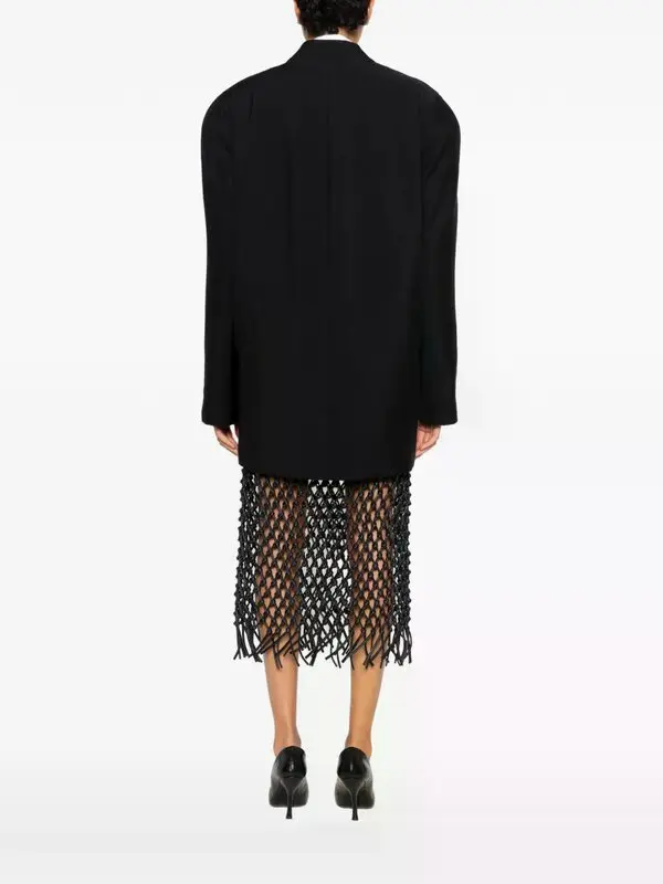 Marie Adam-Leenaerdt Double-breasted High-neck Jacket
