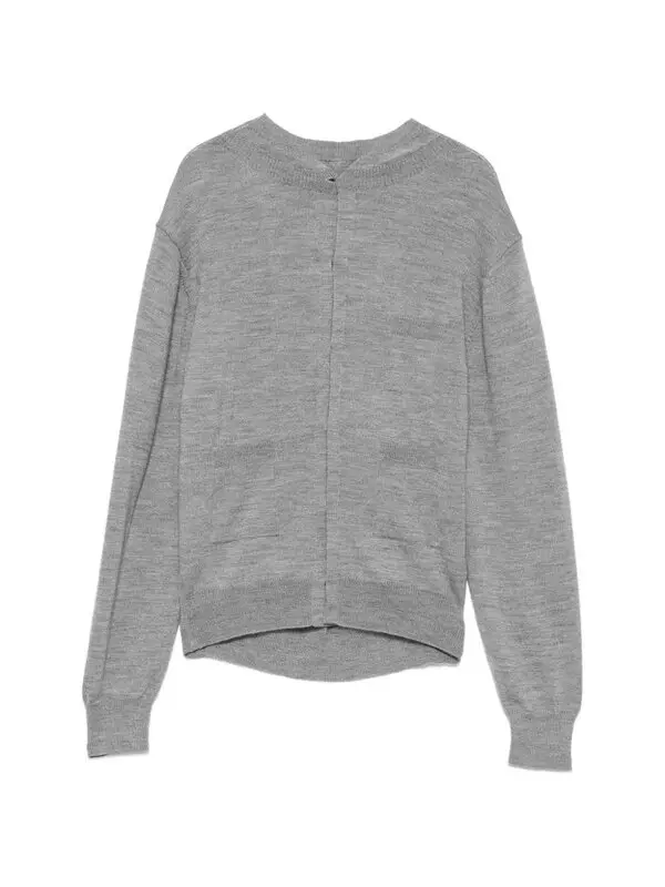 Marie Adam-Leenaerdt Knitted Cut-out Cardigan