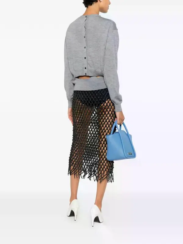 Marie Adam-Leenaerdt Knitted Cut-out Cardigan