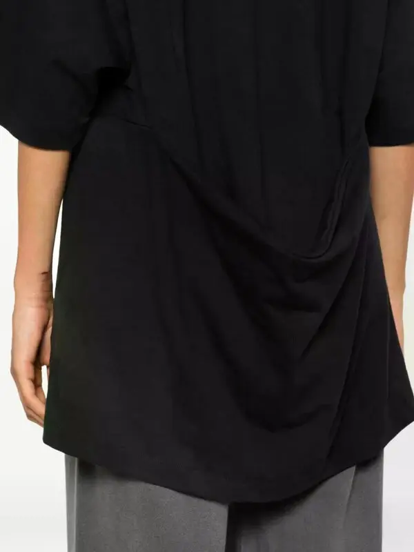 Marie Adam-Leenaerdt Draped-back T-shirt