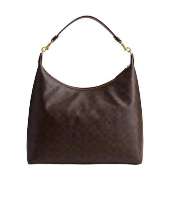 COACH Signature Monogram Juliet Shoulder Bag