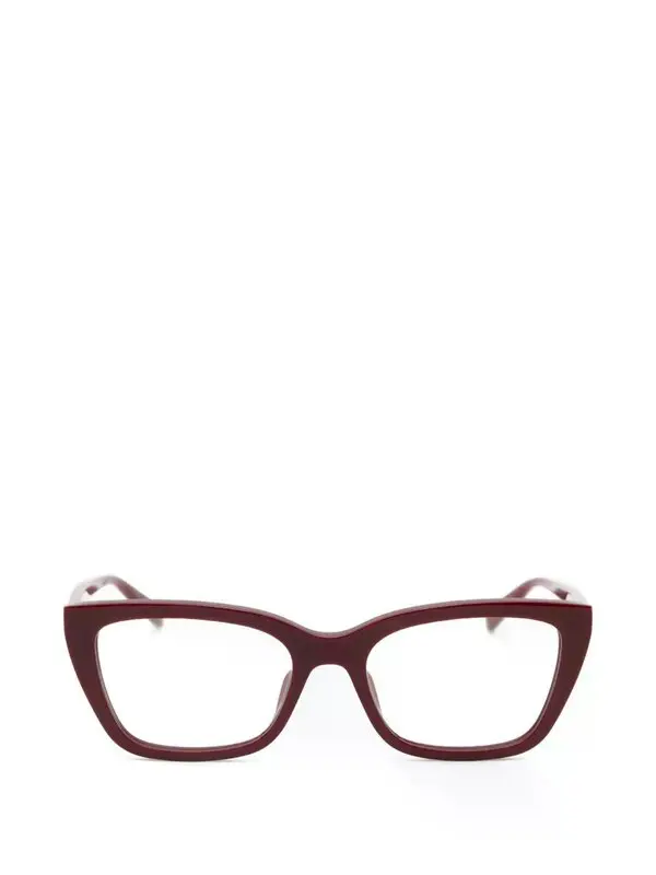 Saint Laurent Cat-eye Frame Glasses - Red