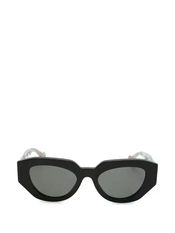 Gucci Geometric Frame Sunglasses - Black