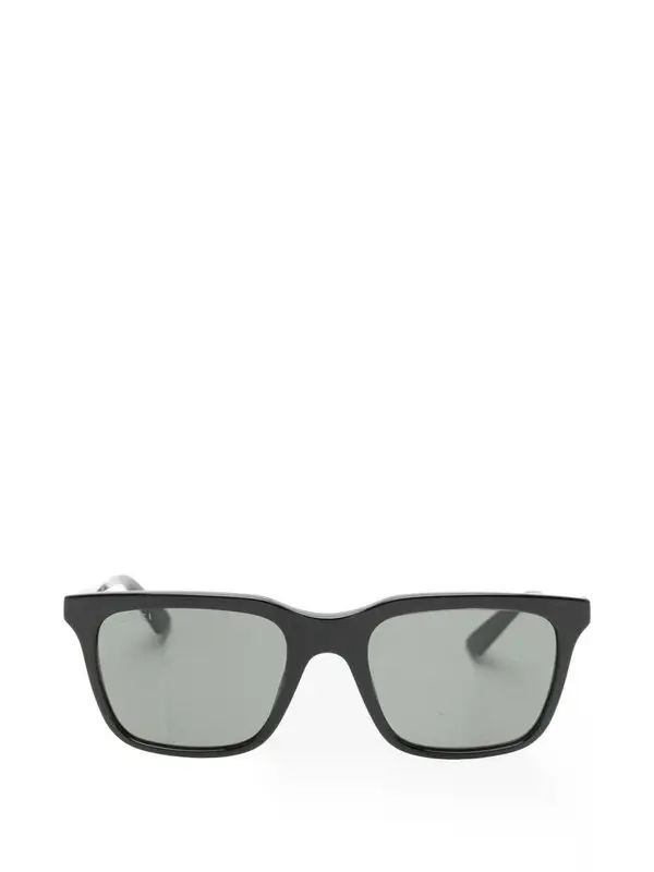 Gucci Rectangle-frame Sunglasses - Black