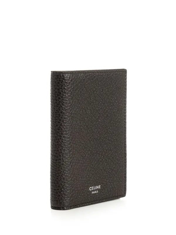 Celine Vertical Leather Card Holder