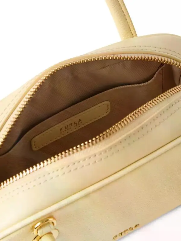 Furla Dome Leather Tote Bag