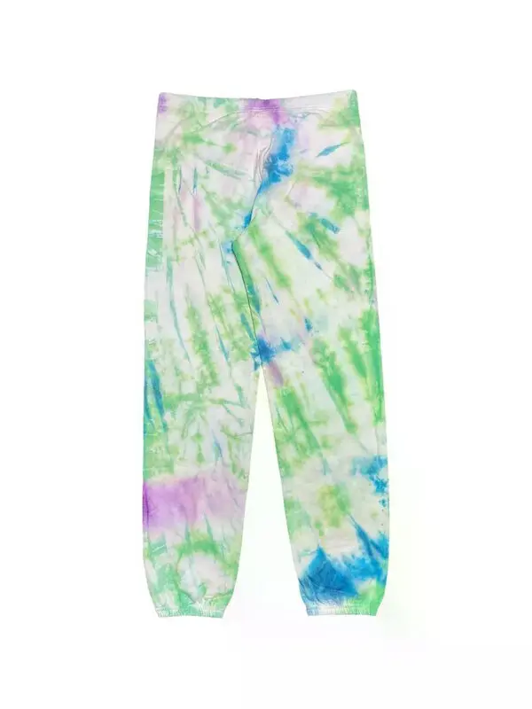 Chrome Hearts Logo-print Tie-dye Track Pants - Green