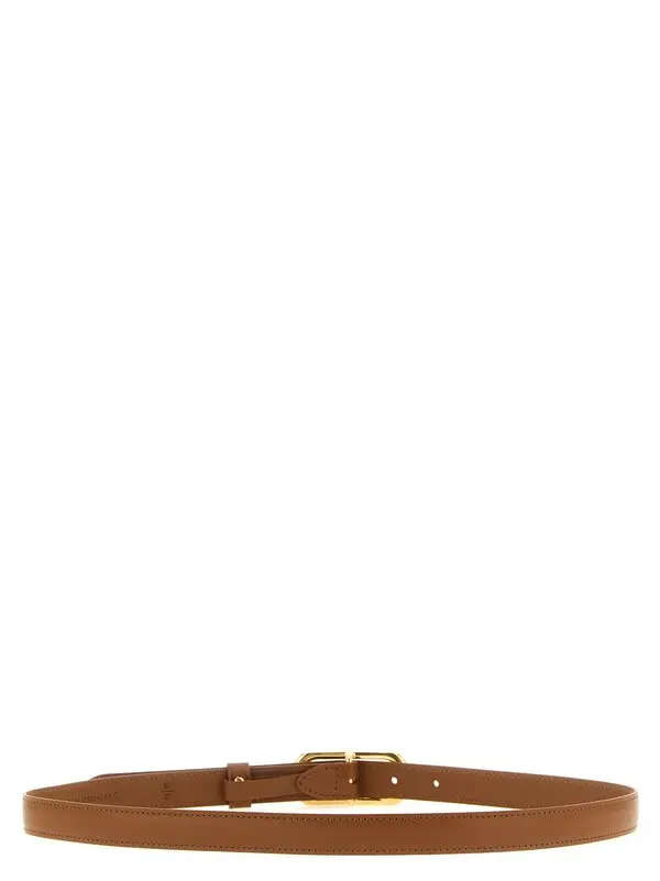 Fendi Ff Leather Belt