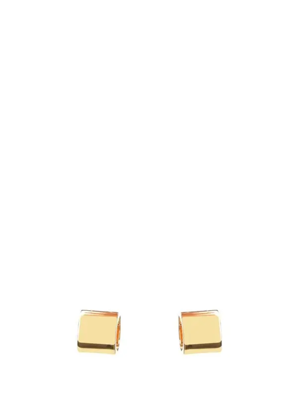 TOTEME Small Hoop Earrings In Brass - Gold