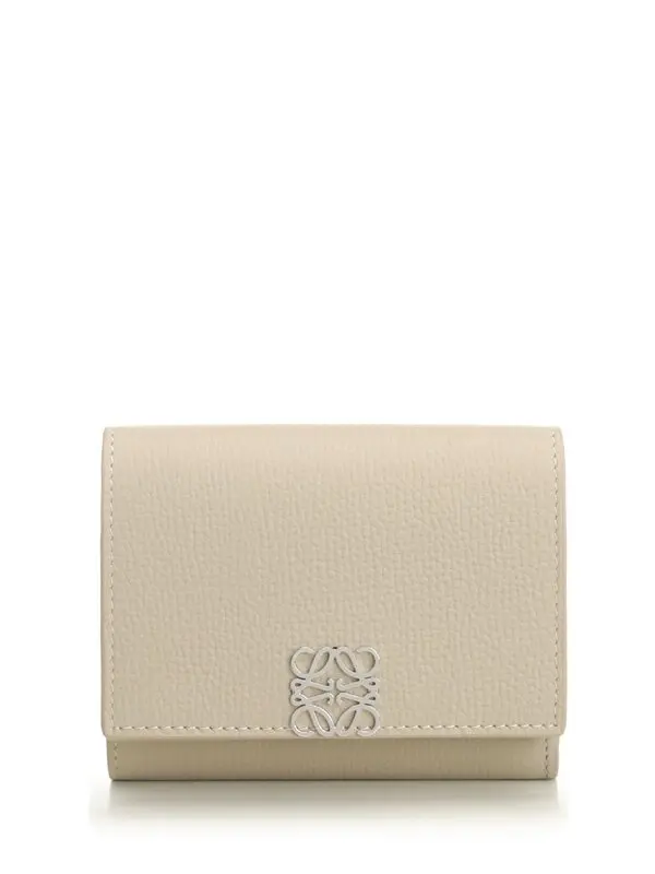 Loewe Trifold Wallet - Cream