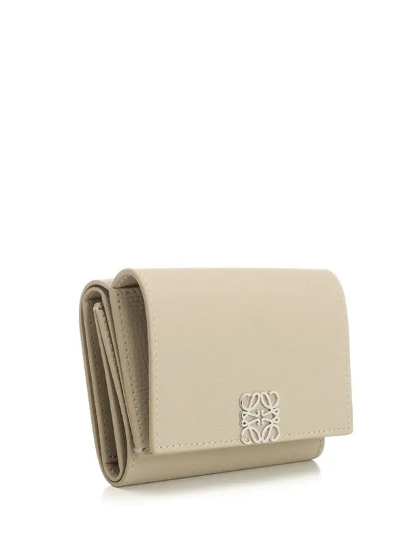 Loewe Trifold Wallet - Cream