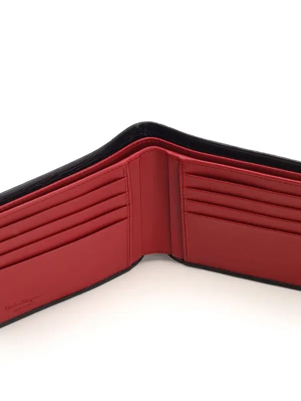 FERRAGAMO Bi-fold Wallet With Embossed Logo