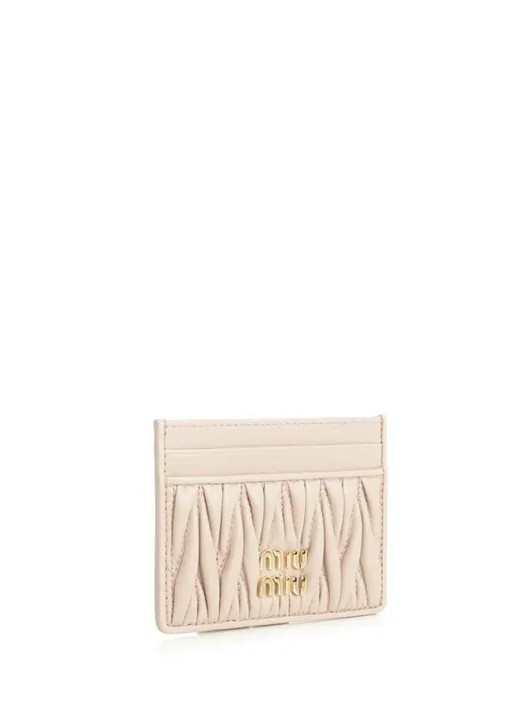 Miu Miu Quilted Card Holder - Multicolor