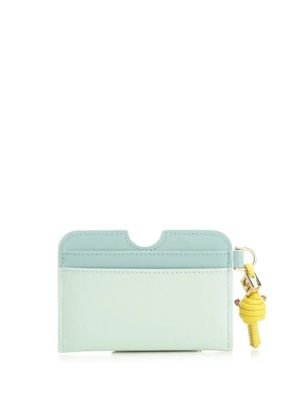 Fendi Card Case Ff Diamonds - Green