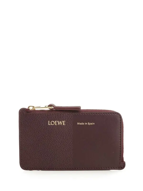 Loewe Card Holder With Coin Pocket - Multicolor