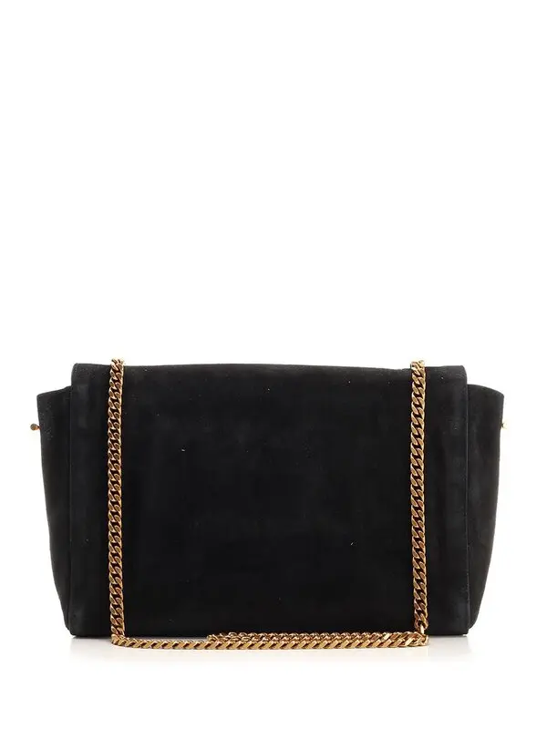 Saint Laurent Reversible Suede Kate Bag With Monogram