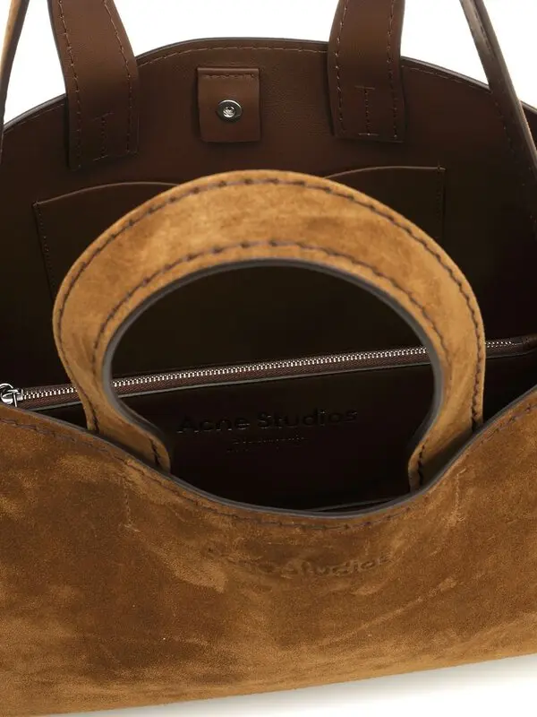 Acne Studios Musubi Suede Tote Bag - Brown