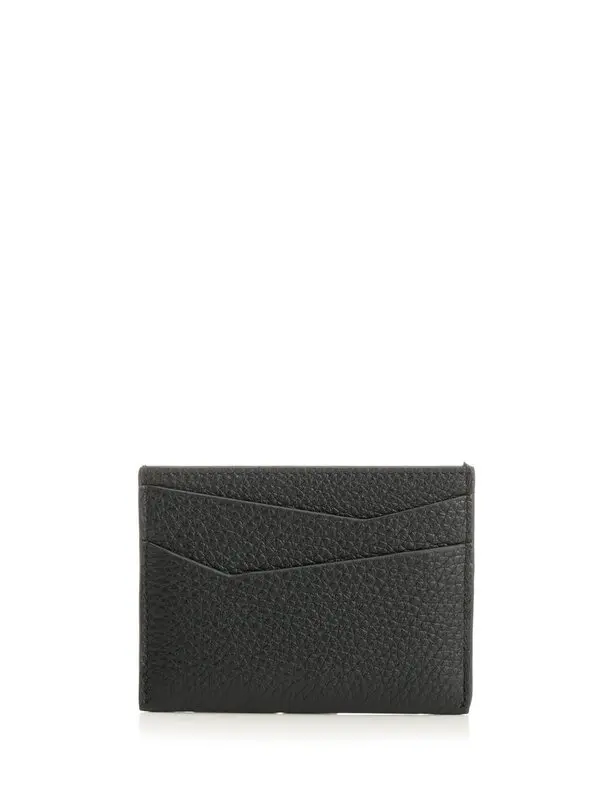 Loewe Puzzle Edge Plain Cardholder - Black
