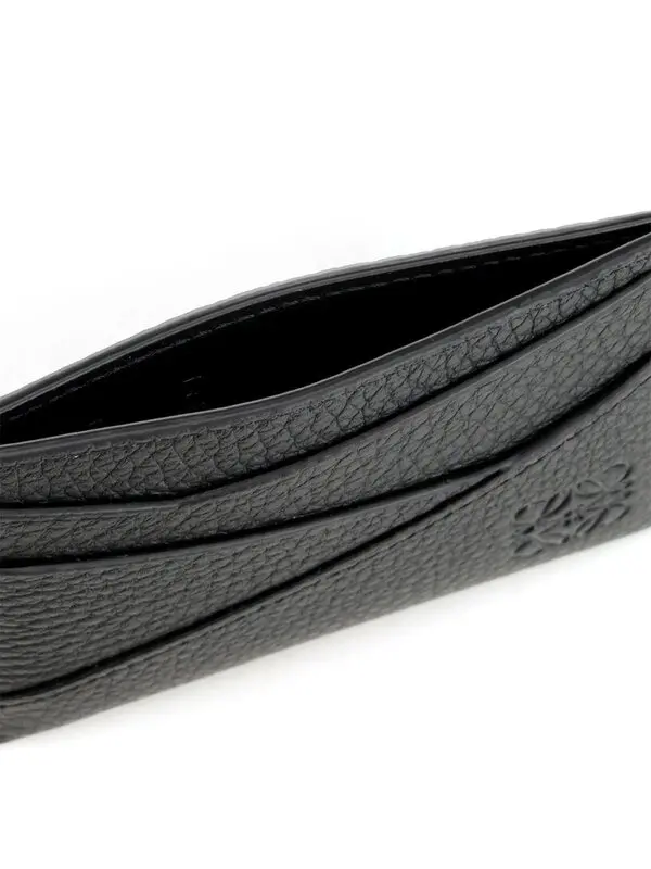 Loewe Puzzle Edge Plain Cardholder - Black