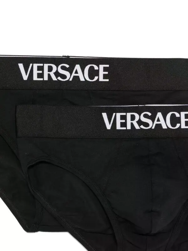 Versace Logo-waistband Briefs