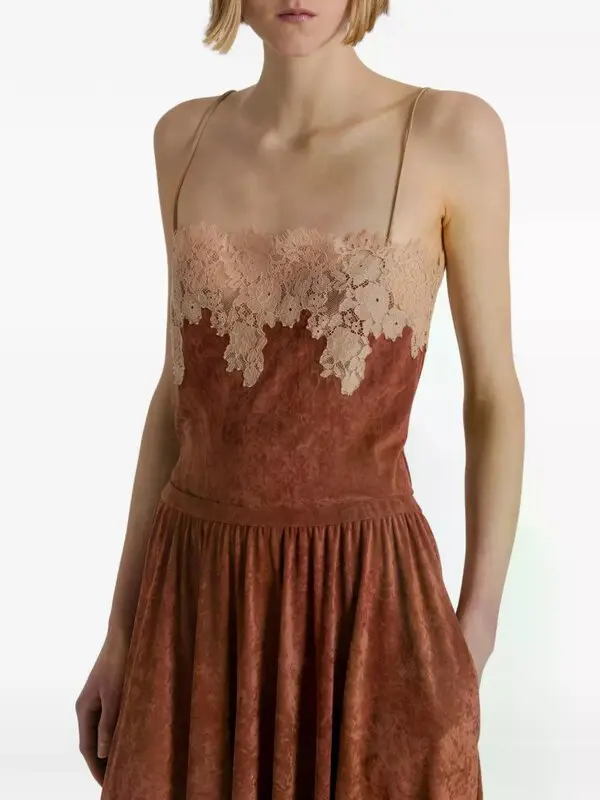 Alberta Ferretti Lace Camisole
