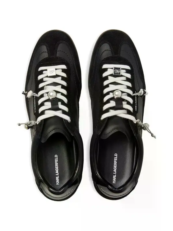 Karl Lagerfeld Kandidate Charm-embellished Sneakers