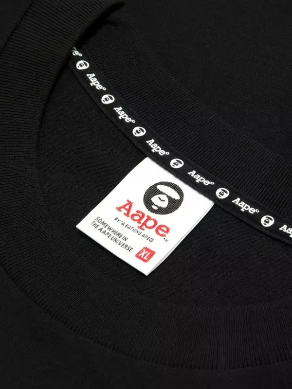 AAPE BY *A BATHING APE Camo-logo T-shirt