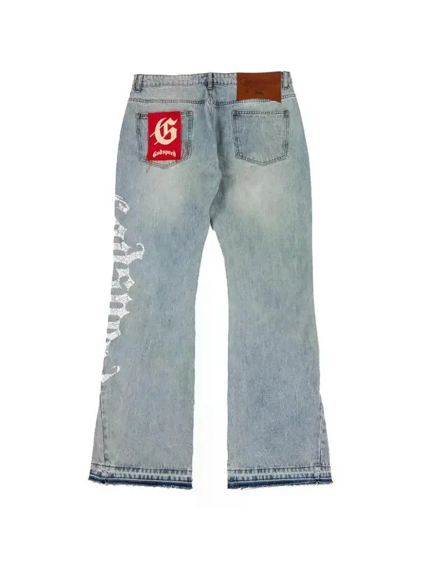 GODSPEED Og Logo Flared Jeans