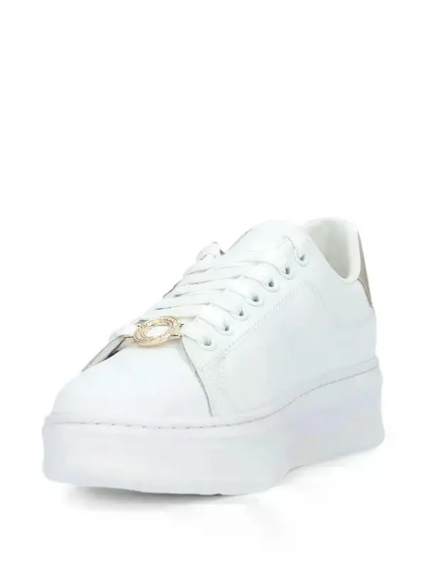 GAËLLE PARIS Gaelle Logo Plaque Sneakers