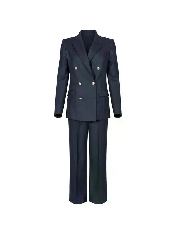 Tagliatore Double-breasted Peak-lapel Suit