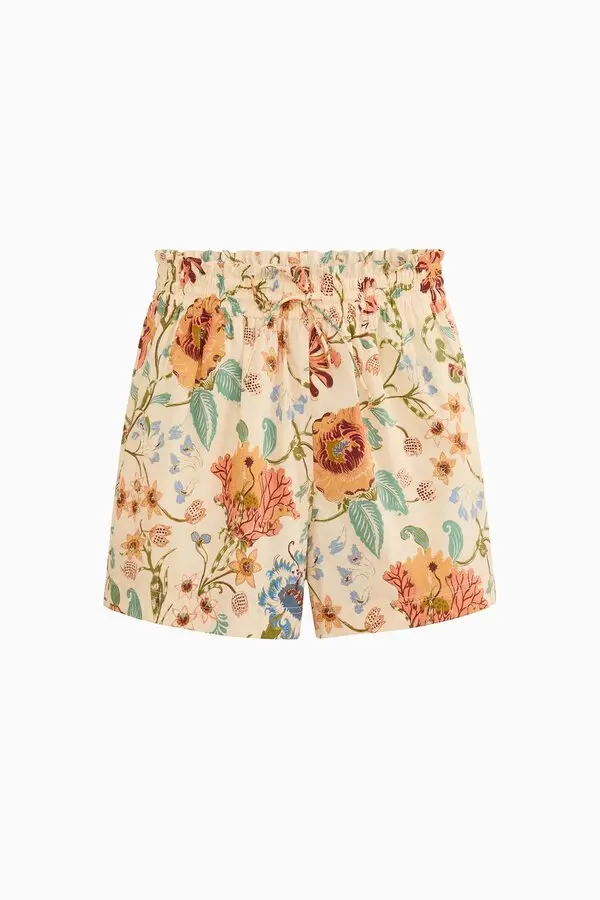 Ulla Johnson Marnie Cotton Shorts - Abalone