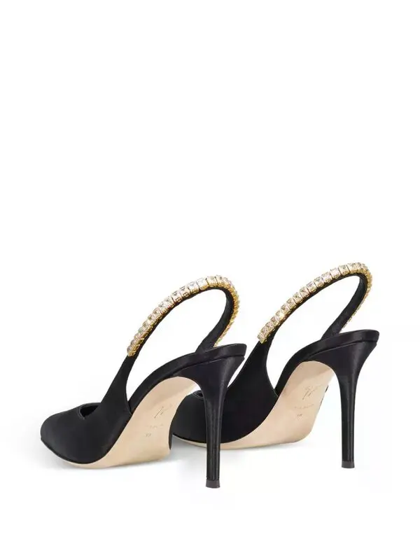 TEMPERLEY LONDON Raven Slingback Pumps - Black