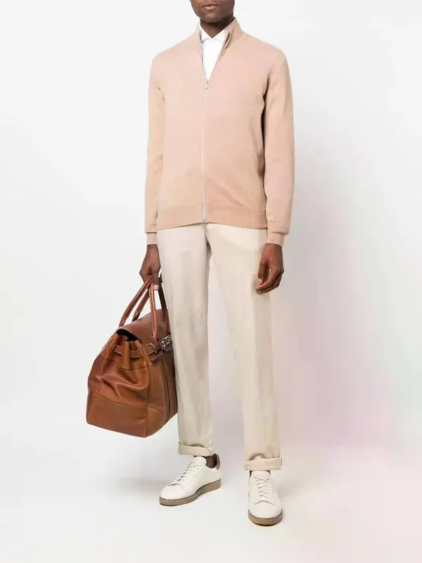Brunello Cucinelli Cashmere Zip-up Jumper